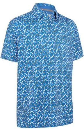 Callaway Golf Polo de Golf pour Homme 2025 Cocktail - Bleu Galaxie - L