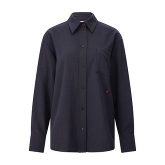 Victoria Beckham Overshirt aus Woll-Mix