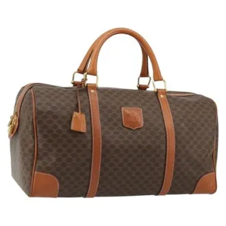 Celine unisex, Pre-owned, Brun, Taille: ONE Size Sac Boston Vintage doccasion