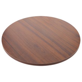 TOPBATHY Cabilock Runde Holz-tischplatte &Oslash; K&uuml;chen Wohnzimmertischplatte aus Holz Leichter Runder Esstischaufsatz f&uuml;r Kleine R&auml;ume Vielseitig als Beistelltisch 