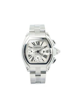 Cartier montre Roaster 47 mm pre-owned - Blanc