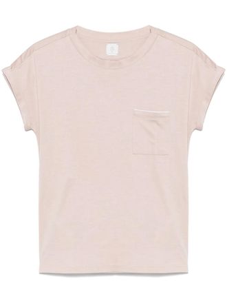 Eleventy T-Shirt aus Jersey - Rosa