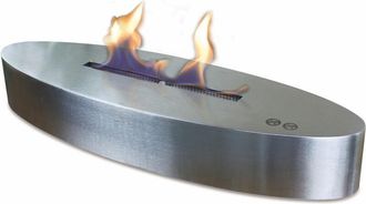 Purline Purline - Ethanol-Tischkamin aus Edelstahl