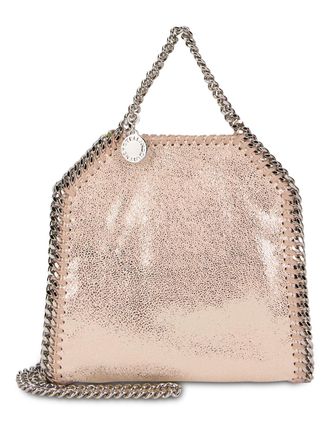Stella McCartney Womens Shoulder Bag Falabella Shell Pink Polyester Tote