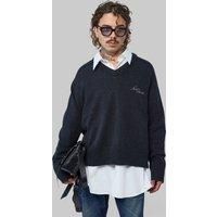 Acne Studios Camel Hair V-Neck Sweater