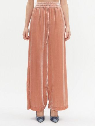 Twin-Set Stoffhose 232TT2202 Rosa Relaxed Fit