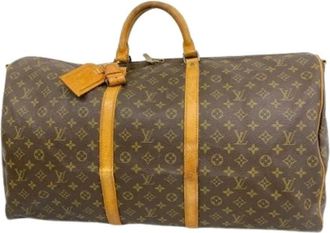 Louis Vuitton unisex, Pre-owned, Brun, Taille: ONE Size Sac Week-end en Tissu Pre-owned