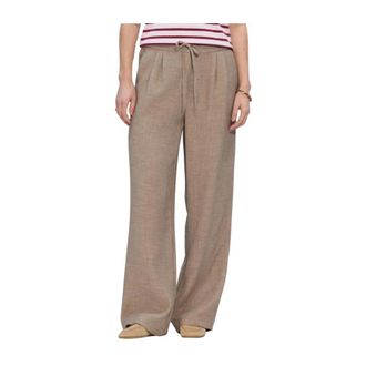 Y.A.S Yasrina MW Pant - - Trousers - Damen - Beige - L