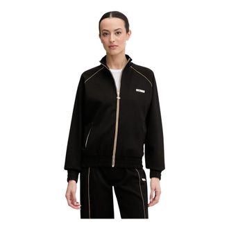Guess Georgia Zip-through - - Sweatshirts & Hoodies - Damen - Schwarzk - S