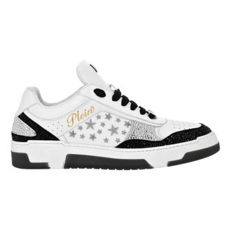 Philipp Plein unisex, Chaussures, Noir, Taille: 39 EU Low-Top Baskets Mix Studs Star
