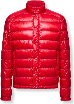 Moncler Homme, Vestes, Rouge, Taille: L Selves Short Down Jacket