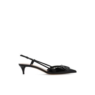 Valentino Garavani VLogo Signature Slingback Pumps - - Shoes - Damen - Schwarzk - 41 EU