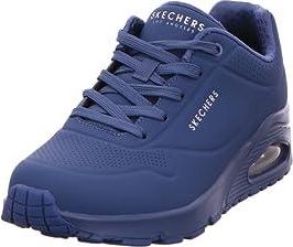 Skechers Femme Uno Stand Air Fashion-sneakers, Blue Durabuck Mesh, 36.5 EU