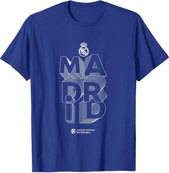 EuroLeague Real Madrid Collection WhiteLogo T-Shirt