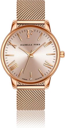 Isabella Ford Uhren aus Ros&eacute;gold
