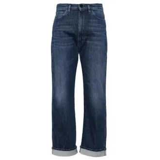 3x1 Indigo Cropped Denim Jeans - - Jeans - Damen - Blau - W26