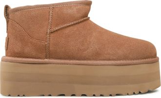 UGG Schneeschuhe Ugg W Classic Ultra Mini Platform 1135092 Braun