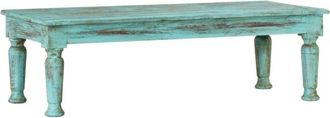 vidaXL Vidaxl - Table basse 110x50x34 cm Bois de r&eacute;cup&eacute;ration massif