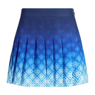Casablanca Plissierter Minirock - - Skirts - Damen - Blau - S