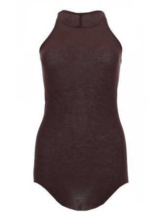 Rick Owens Viscose-Silk Blend Shirt - Brown