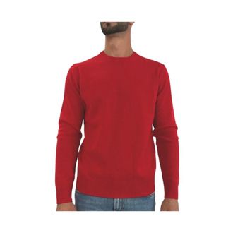 Saint Barth Regent Rundhals-Pullover - - Knitwear - Herren - Rot - S