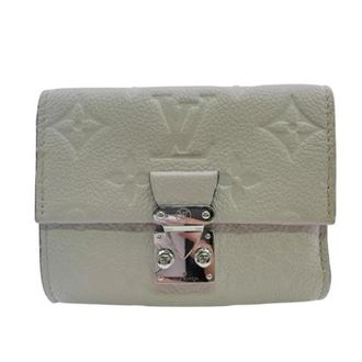 Louis Vuitton Pre-owned Monogram Empreinte Tri-fold Wallet - - Pre-owned - Damen - Grau - ONE SIZE
