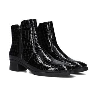 Hartjes Blues Stiefeletten Leder Schwarz - - Shoes - Damen - Schwarzk - 42 1/2 EU