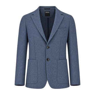 Ermenegildo Zegna Veste Tailoring de Luxe - Homme - Vestes - Bleu - Taille: L