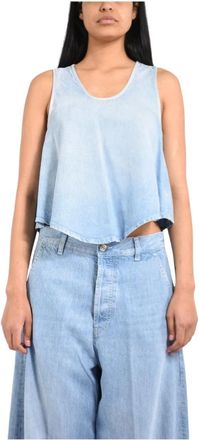 Dondup Femme, Jeans, Bleu, Taille: 36 FR Wide Jeans