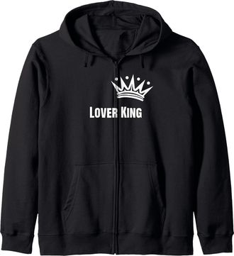 Love K&ouml;nig der Liebenden Kapuzenjacke