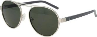 Champion Homme, Accessoires, Gris, Taille: ONE Size Metal Frame Aviator Lunettes de soleil