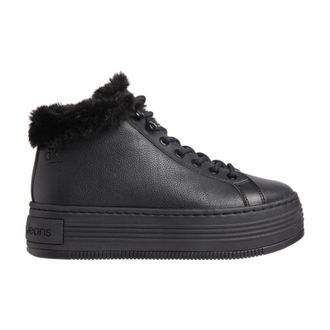 Calvin Klein Jeans Schwarze Schn&uuml;rstiefeletten f&uuml;r Damen - - Shoes - Damen - Schwarzk - 39 EU