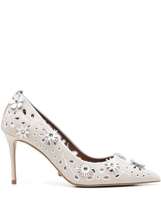 Kurt Geiger escarpins Flower Belgravia 90 mm - Tons neutres