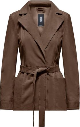 Bomboogie Femme, Vestes, Brun, Taille: 42 FR Keja Leather Blazer