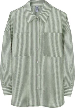 Bomboogie Femme, Blouses et Chemises, Vert, Taille: 44 FR Casual Chemises