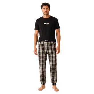 HUGO BOSS Easy Long Set Pyjama - - Nightwear & Lounge - Herren - Mehrfarbig - S
