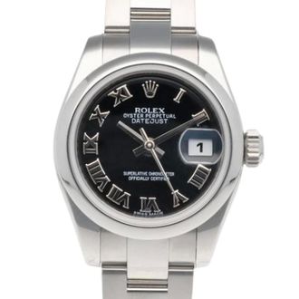 Rolex Montre Pre-owned Vintage 179160 - Femme - Pre-owned - Noir - Taille: ONE Size