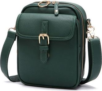 Generic Sac à bandoulière Sac de messagers antivol vintage pour femmes hommes (C)