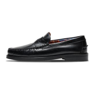 Naked Wolfe Schwarze Leder Riviera Loafers - - Shoes - Herren - Schwarzk - 43 EU
