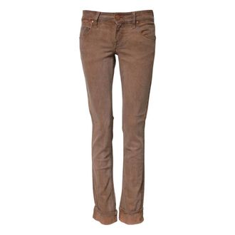 Acht Low Waist Skinny Denim - - Jeans - Damen - Braun - W26