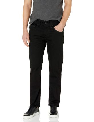 True Religion Herren Jeanshose Geno Slim Fit - Schwarz - 32W / 32L