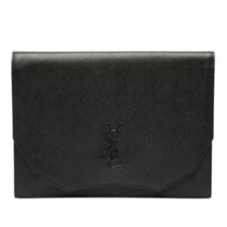 Saint Laurent Pre-owned Clutch - - Pre-owned - Damen - Schwarzk - ONE SIZE
