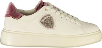 Blauer Femme, Chaussures, Blanc, Taille: 36 EU Leather Baskets