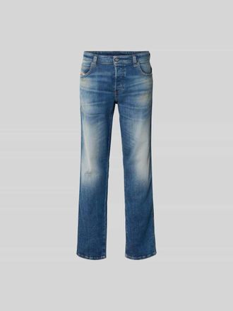 Diesel Straight Fit Jeans aus Baumwoll-Mix