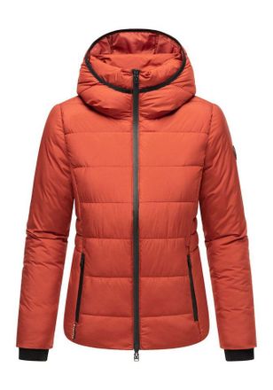 Marikoo Steppjacke Radaa Mit Hohem und gef&uuml;ttertem Kragen