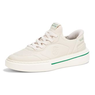 Skechers Herren Hands-Free Slip-ins x Dogg Snoop ONE Next Episode Sneaker, Cremewei&szlig;, 43 EU
