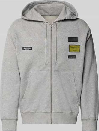 Maison Margiela Regular Fit Sweatjacke mit Logo-Patch