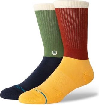 Stance Unisexe Messed Up Crew Multi Medium, multicolore, Medium