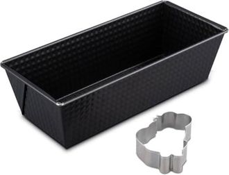 Zenker meets Haribo Backform inklusive Goldbär-Ausstecher - Kastenform für leckeren Goldbär-Kuchen mit Antihaft-Beschichtung und hitzebeständig bis 230°C - R