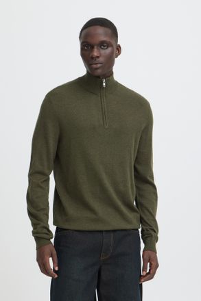 Blend BHBAGGE HALF ZIPP KNIT Baumwollmischung, regular fit